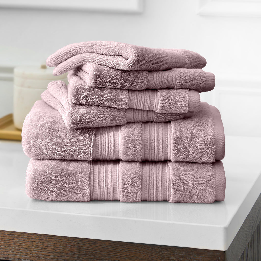 Essentials Cotton Hand Towel and Washcloth Set – Wamsutta