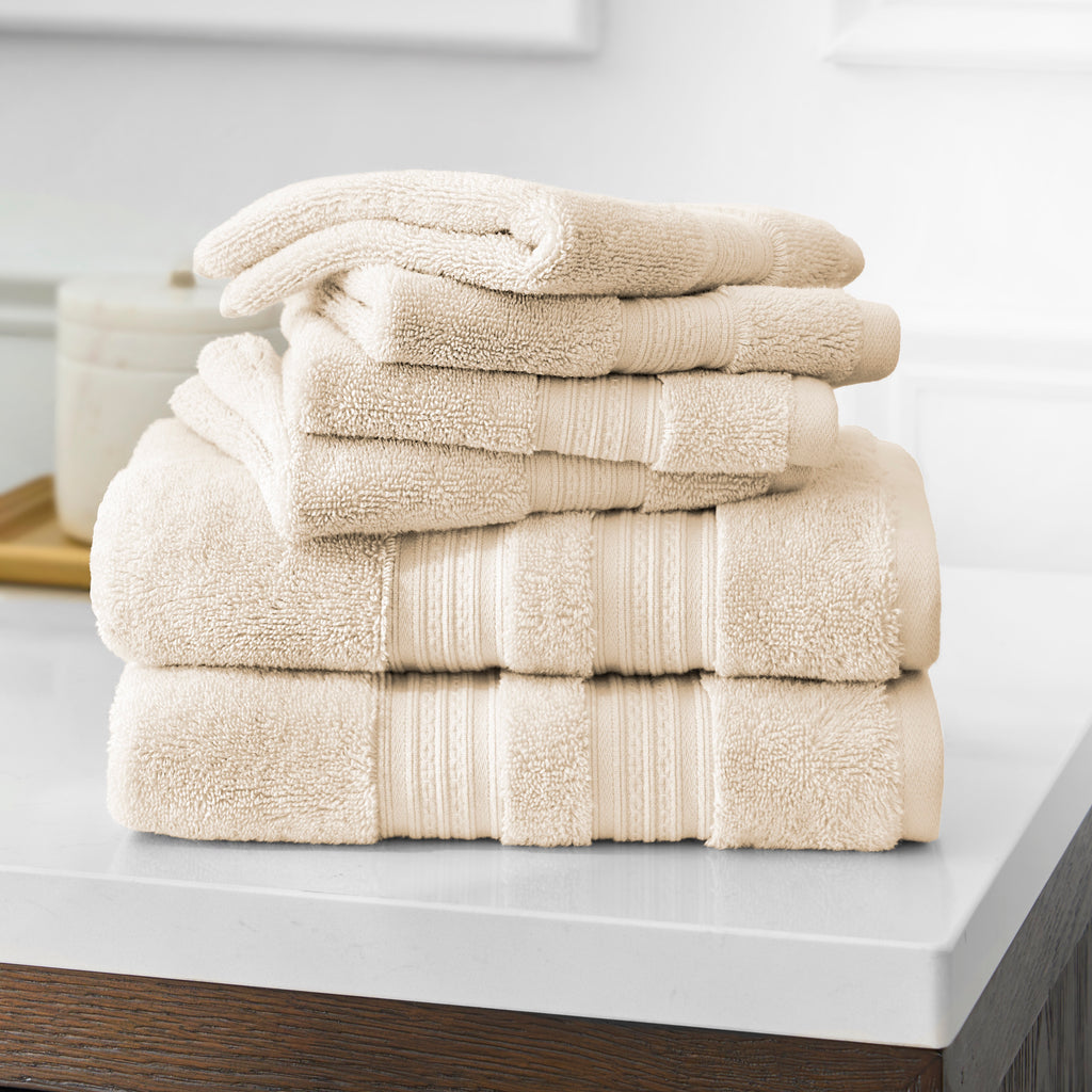 Essentials Cotton Hand Towel and Washcloth Set – Wamsutta